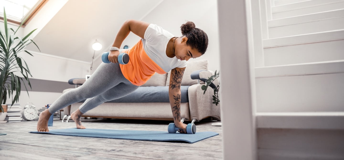 30-Minute At-Home Full Body Workout with Dumbbells | HUM Nutrition Blog