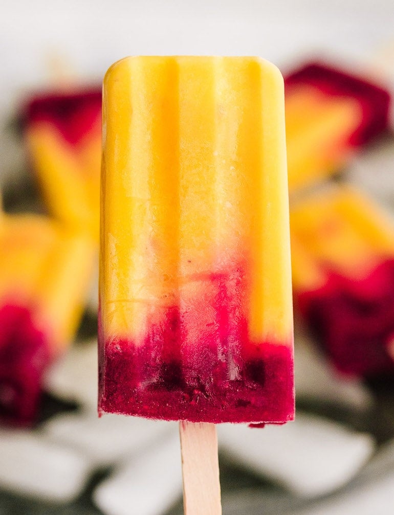 A Mango Raspberry Popsicle Recipe for Glowing Skin | HUM Nutrition Blog
